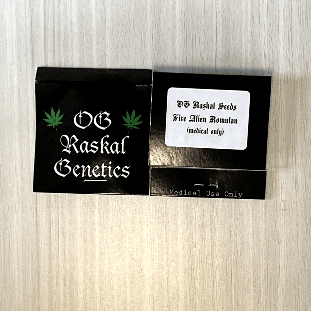 OG Raskal Genetics - Fire Alien Romulan - Get Seeds Right Here