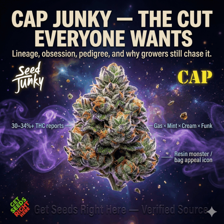 🧢 Cap Junky Strain 🌿 2026 Grower & Smoker’s Guide