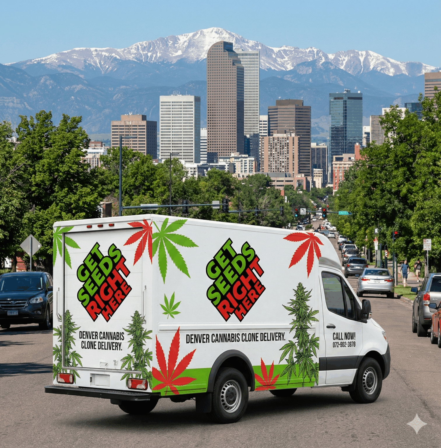 Denver Metro Area Clone Delivery - Cannabis Clone Doorstep Delivery